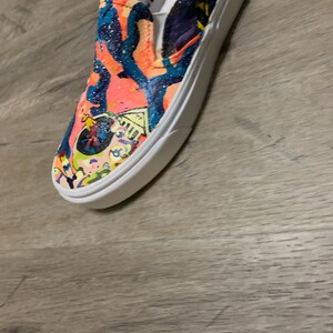 Custom Graduation Kanye West Vans - Etsy