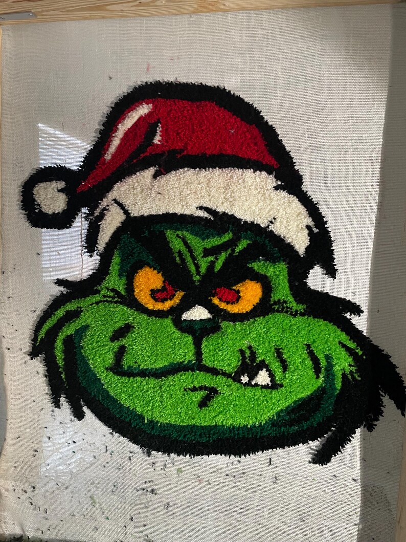 Custom the Grinch Rug - Etsy