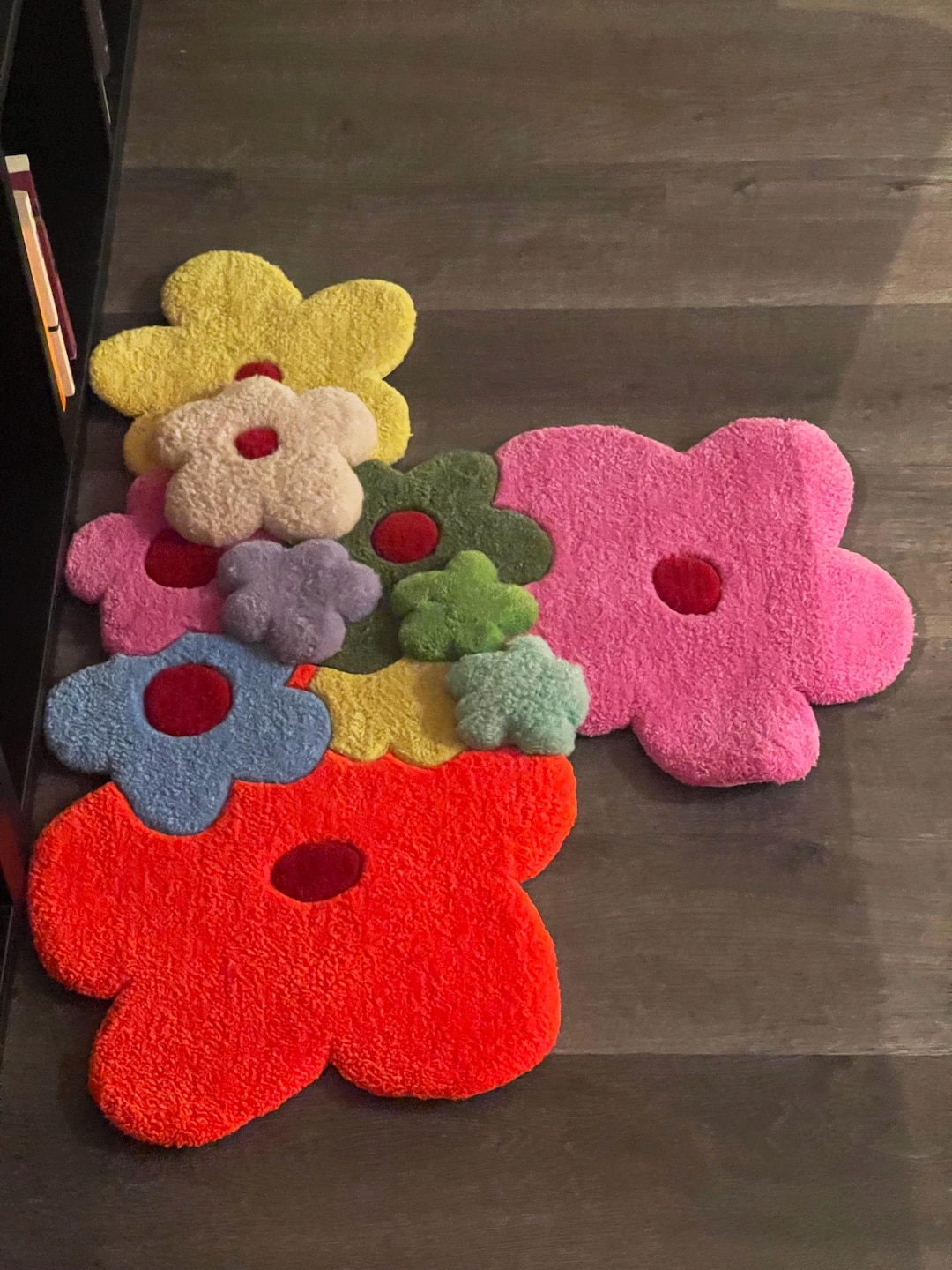 One of a Kind | Cute Hand Tufted Flower | Artist Original Design | Cute ...