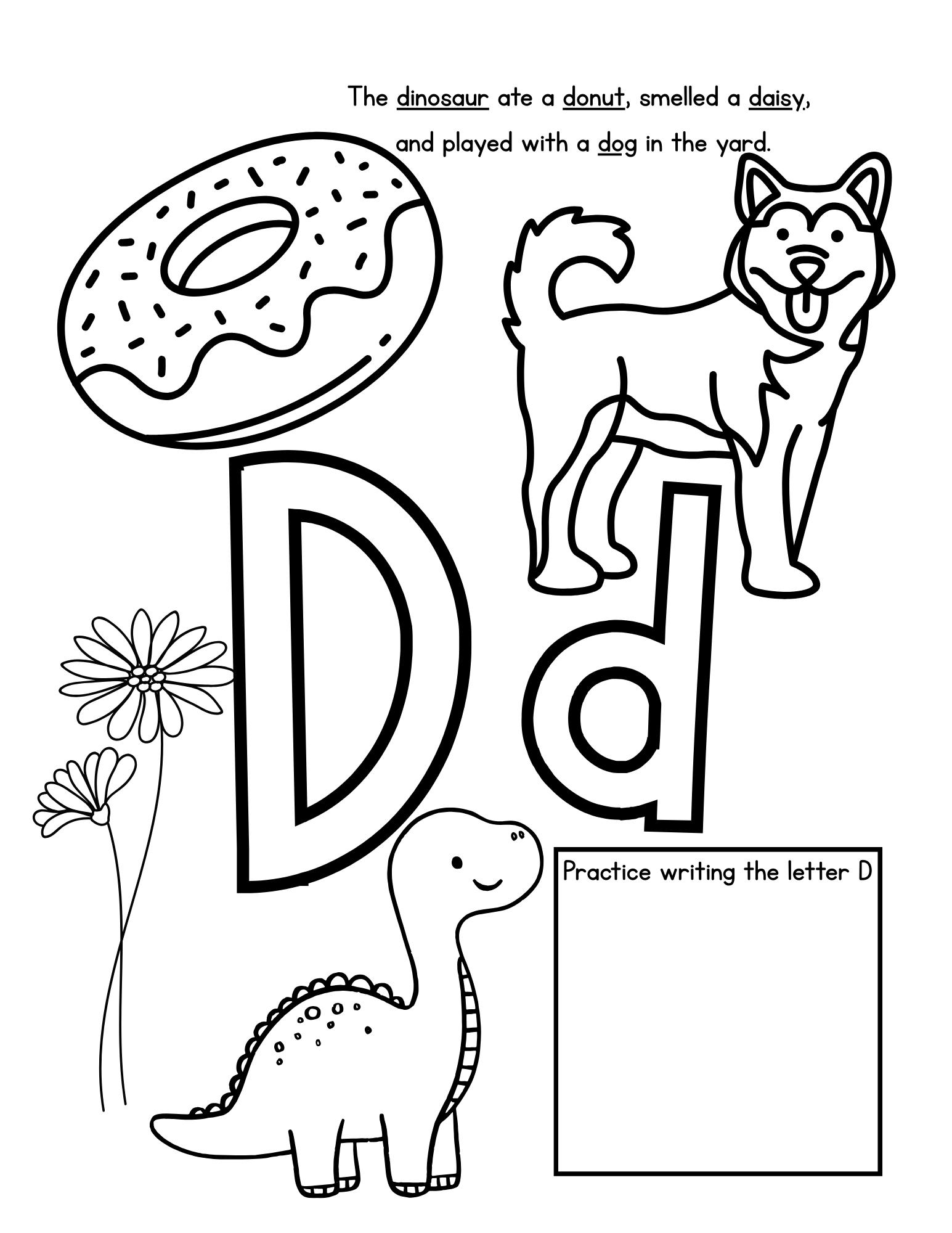 Alphabet Coloring Book: Letters and Letter Sounds PDF (educator Created ...