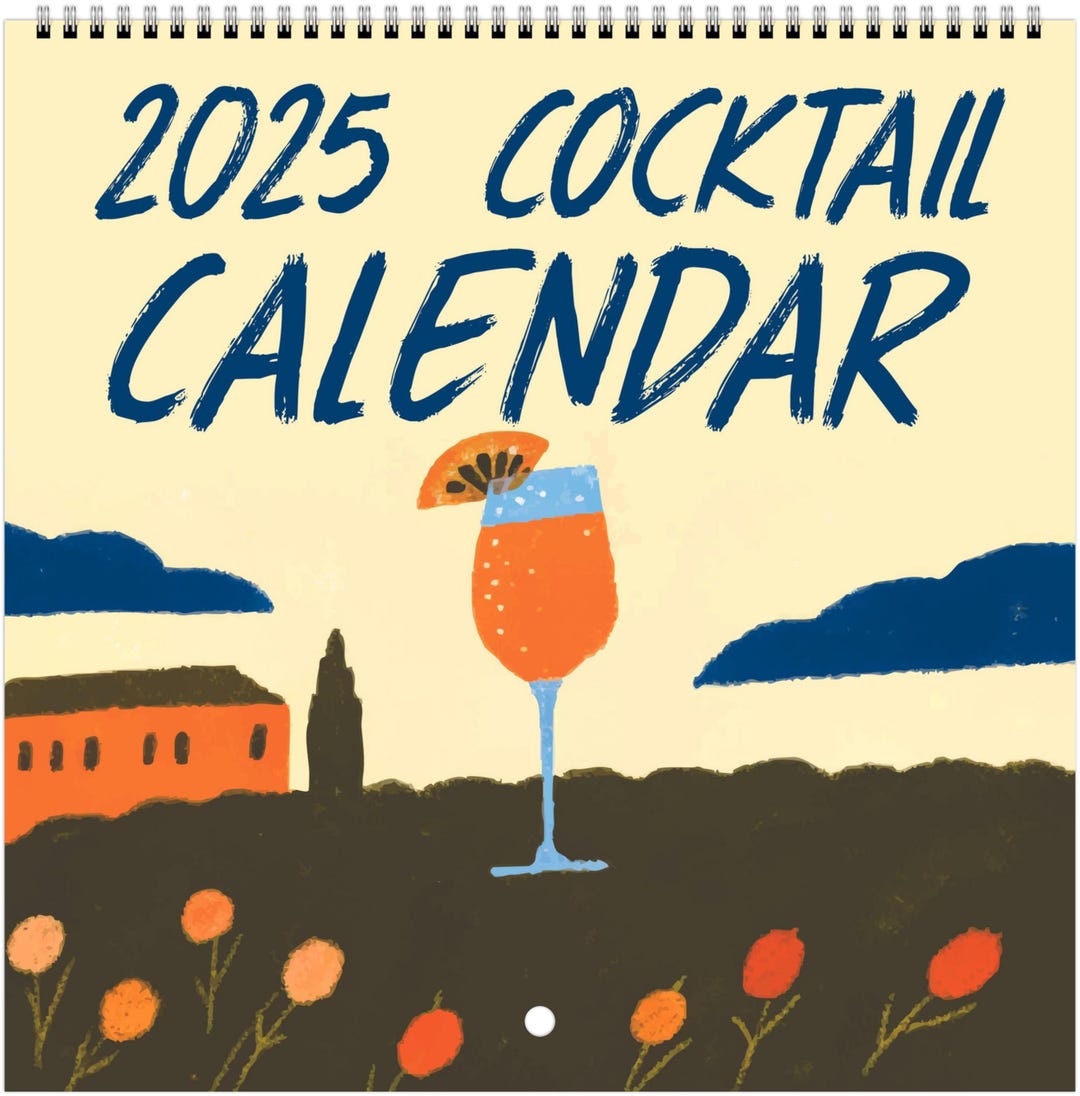 Limited Edition Cocktail Calendar 2025 Printed & Digital - Etsy UK