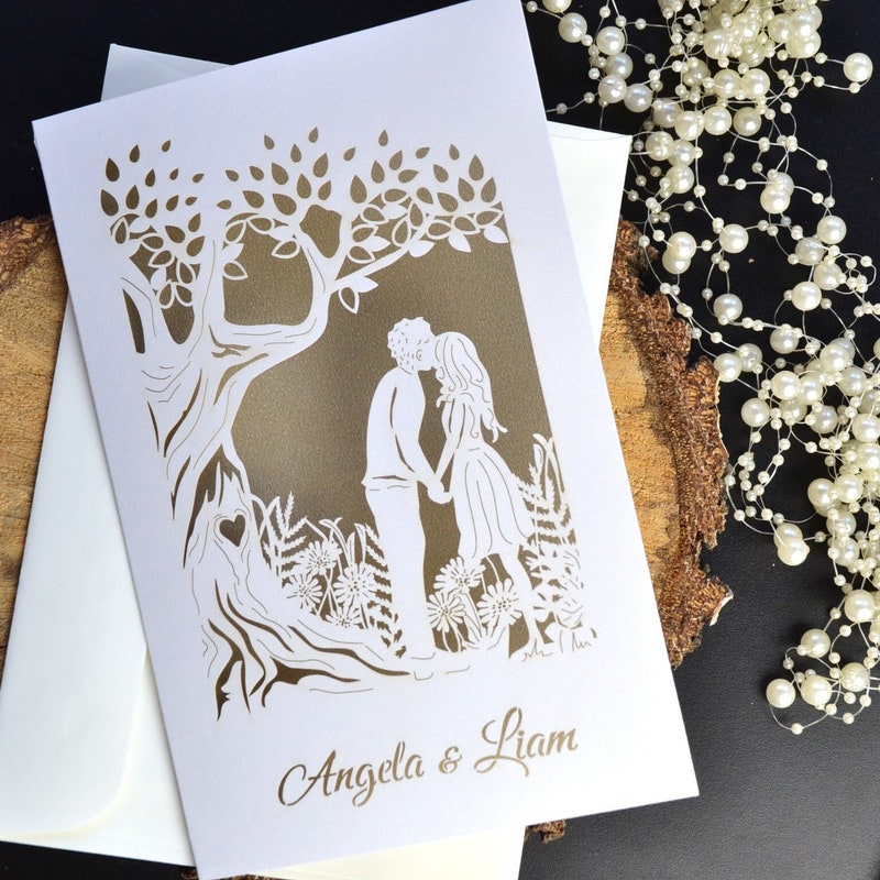 Tree Wedding Invitation - Etsy