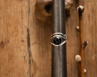 Black Eye Ring - Etsy