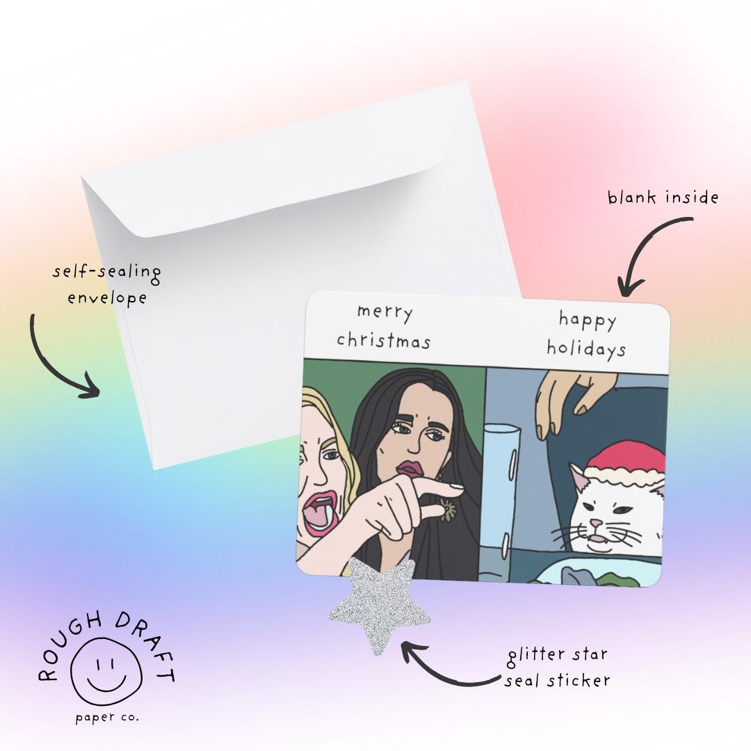 Holiday Meme Holiday Card - Etsy