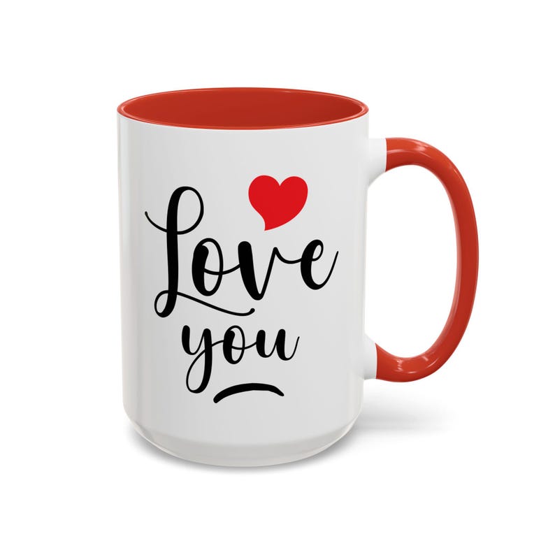Personalized "i Love You" Mug - Custom Name Coffee Cup, Romantic Gift ...
