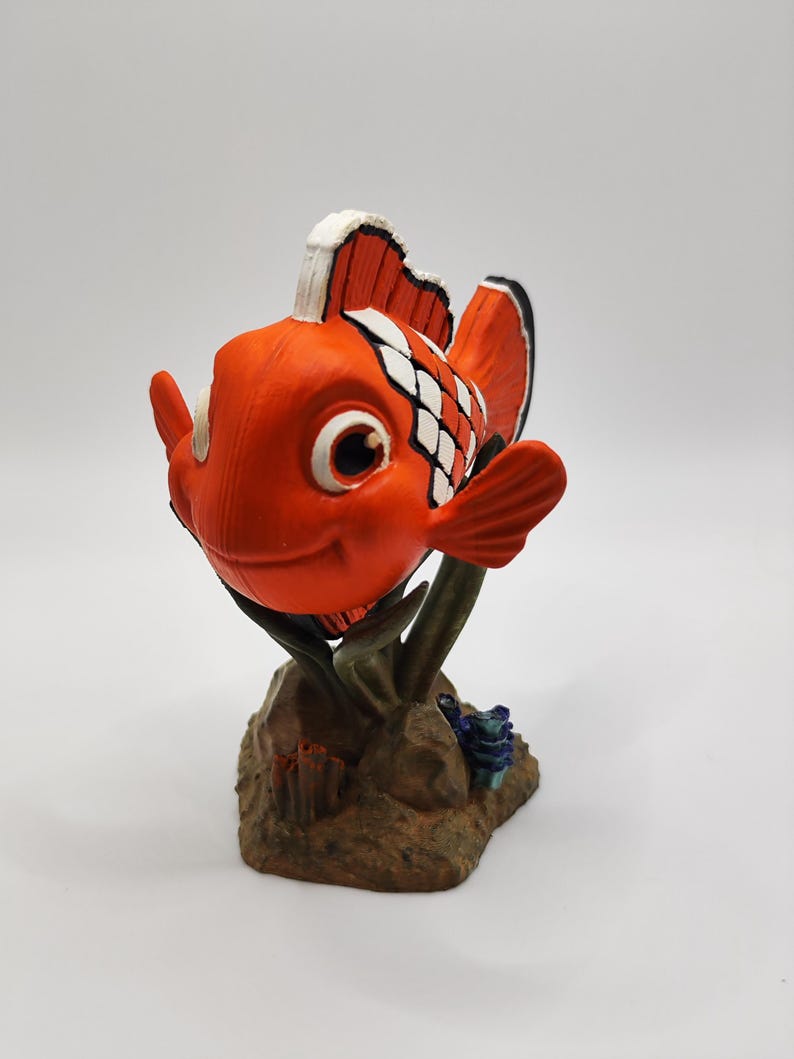 Nemo With Stand / Articulating Nemo / Home Decor / A Playful, Poseable ...