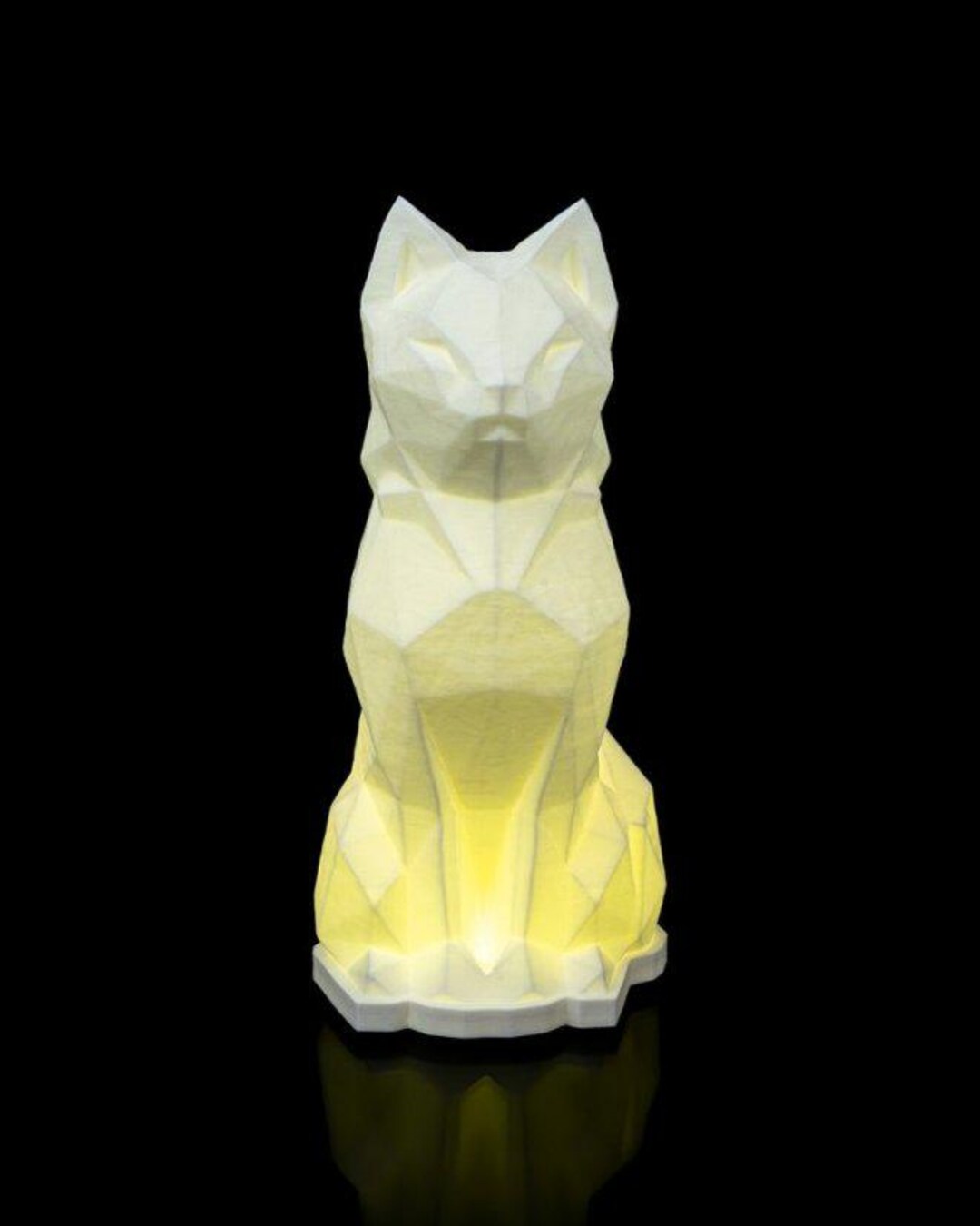 CAT NIGHT LAMP - 3D Printed, 3D Cat Light Lamp, Led Night Light, Animal ...