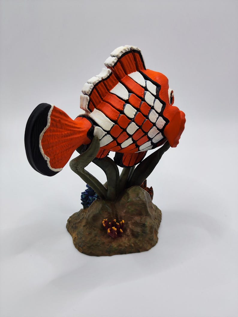Nemo With Stand / Articulating Nemo / Home Decor / A Playful, Poseable ...