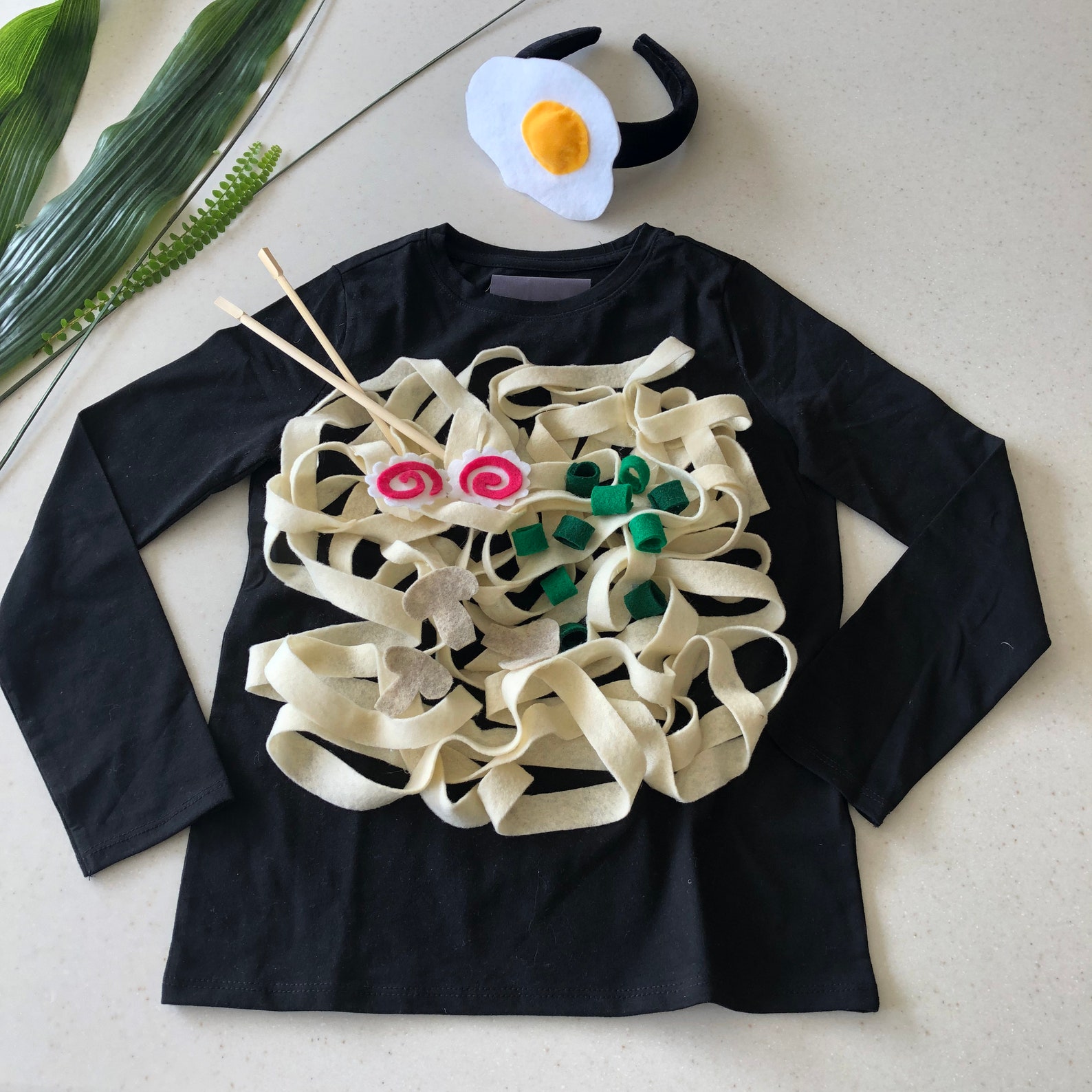 RAMEN Costume With Egg Headband - Order by October 21 for Halloween - Etsy