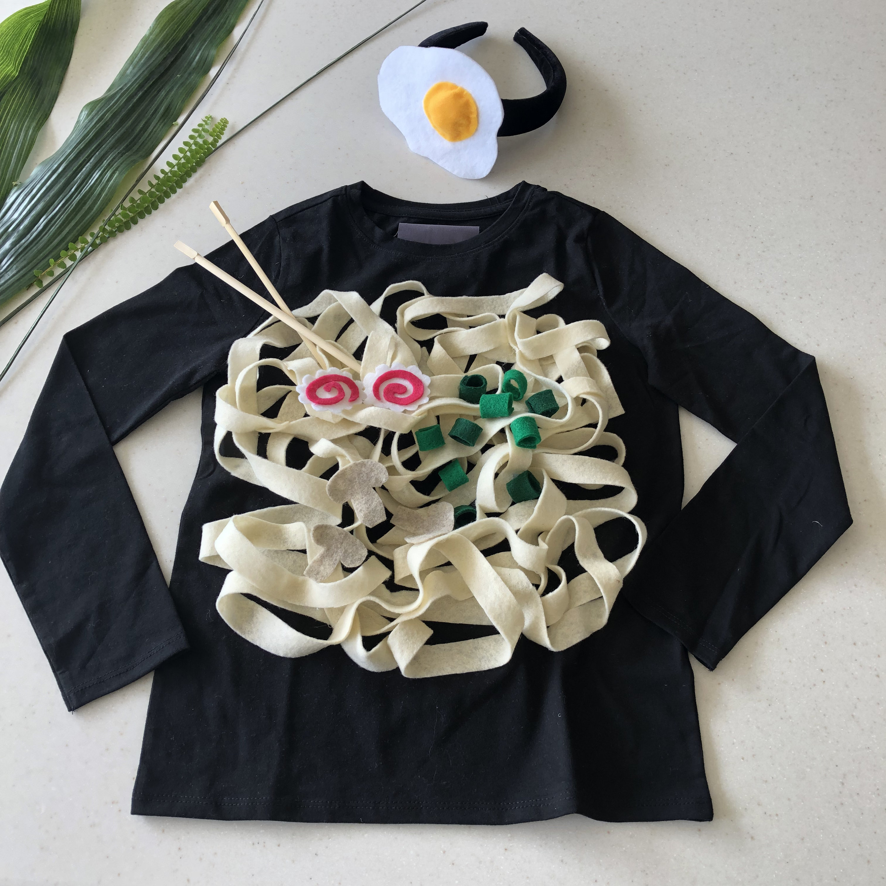 RAMEN Costume With Egg Headband - Order by October 21 for Halloween - Etsy