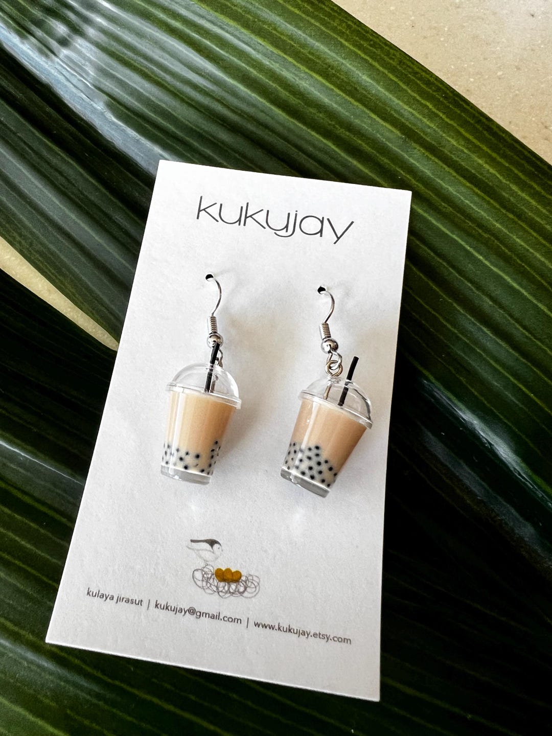 MINIATURE Milk Tea Boba Drop Earrings/multiple Options!!/cute and ...