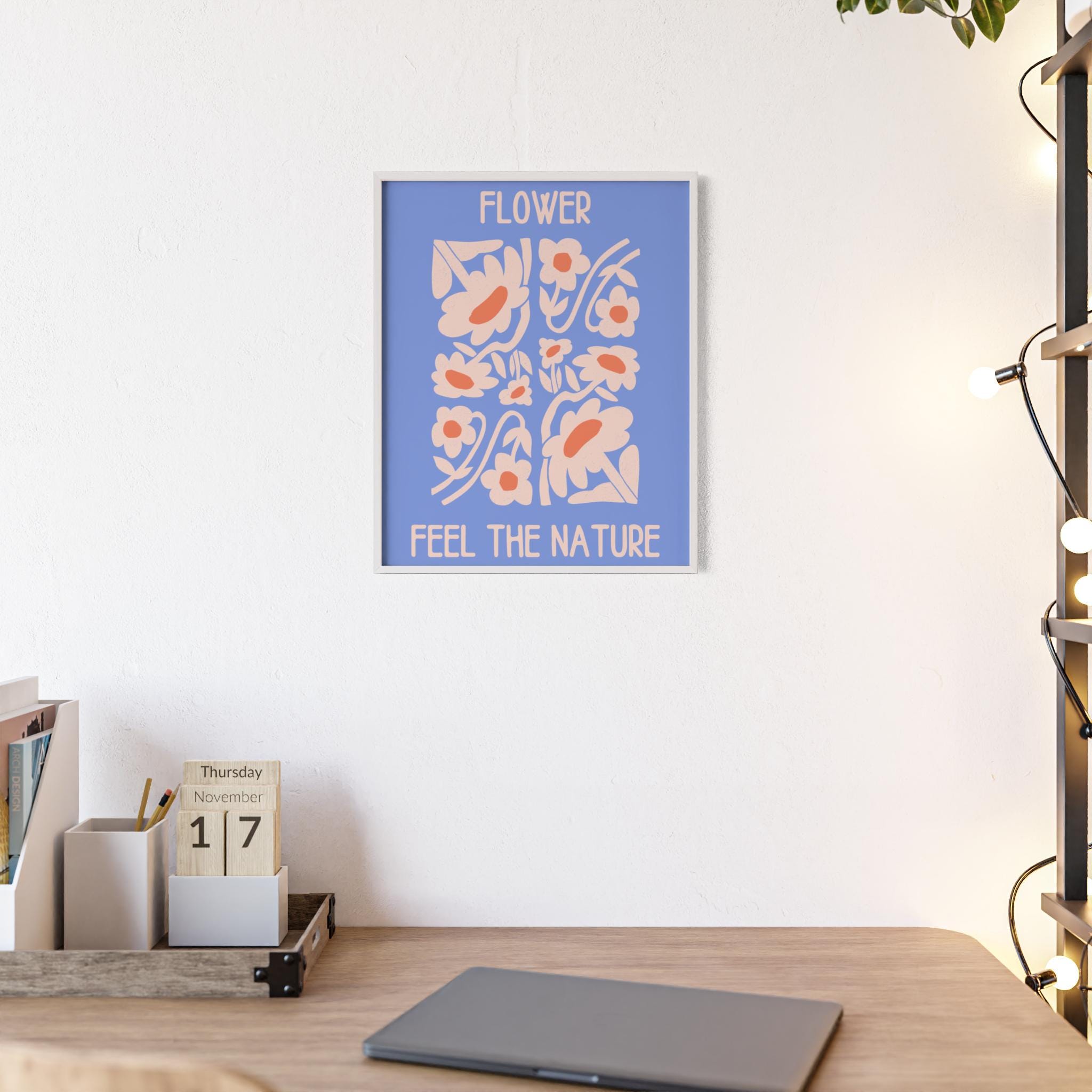 Retro Flower Art Print Digital Download Poster - Etsy