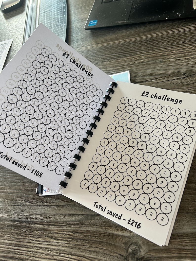 2026 Saving Challenge Colouring Book - Etsy