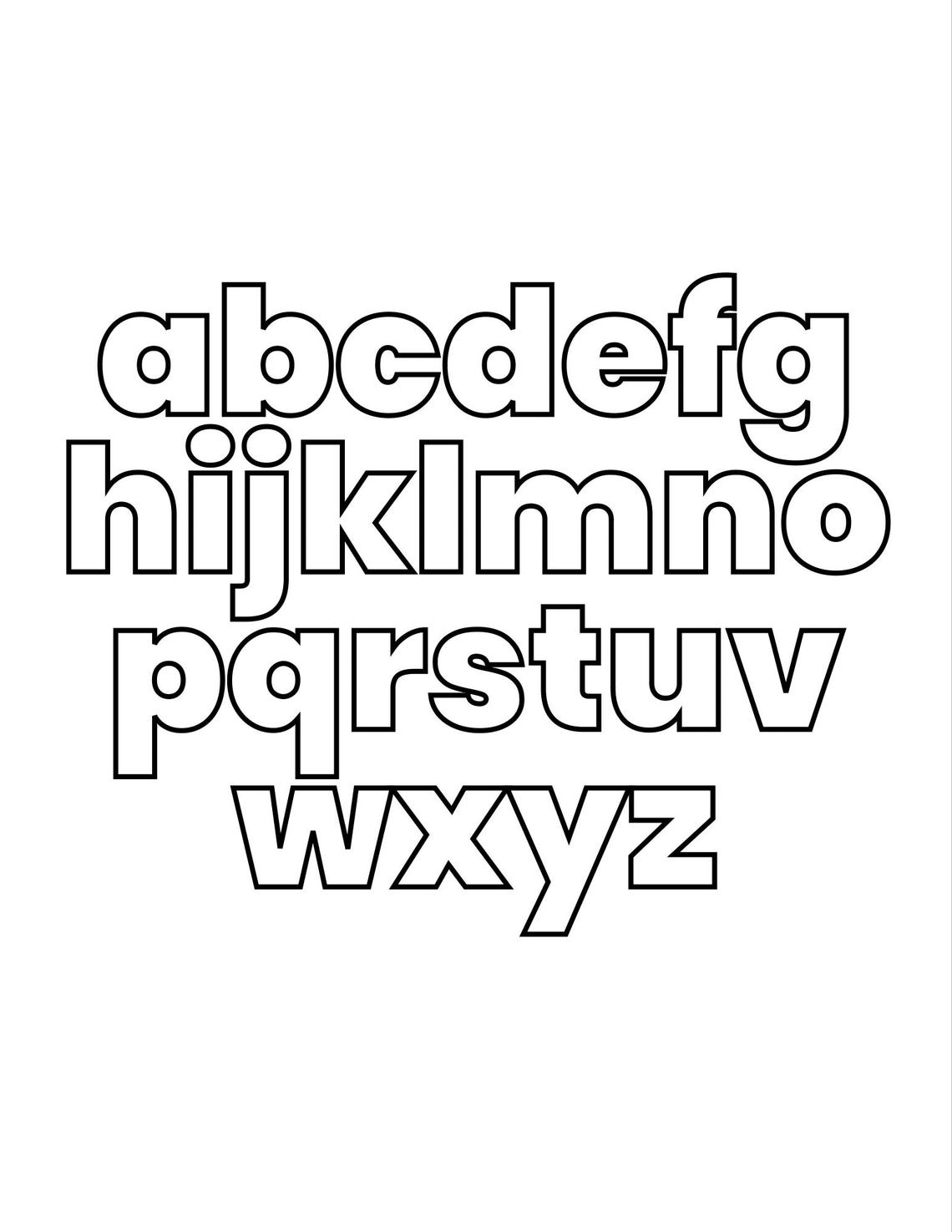 Printable Coloring Pages | Alphabet | Numbers 0-20 | Shapes | Lowercase ...