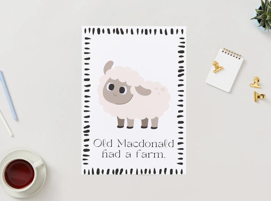 Old Macdonald Print Bundle X3 - Etsy