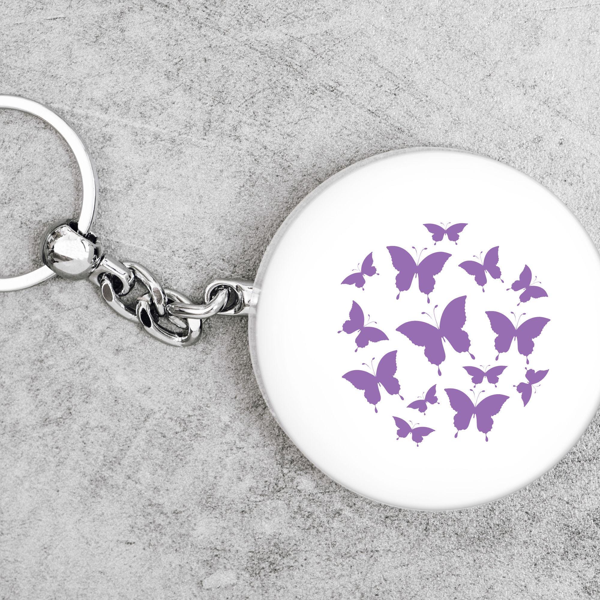 Purple Butterfly Clipart Bundle (PNG, JPG) - Etsy