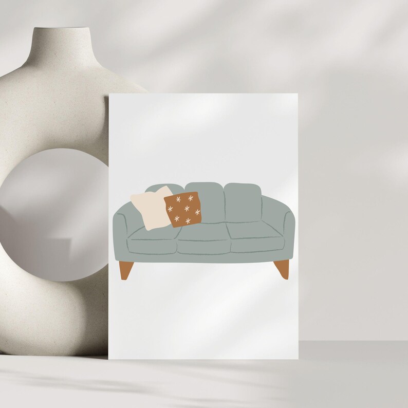 Couch Sofa SVG/ Clip Art Cut File Silhouette/ Furniture Svg/ Home ...