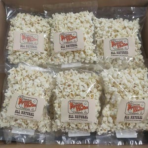 All Natural Salted Gourmet Popcorn | Case of 24 1oz Snack Bags - Etsy