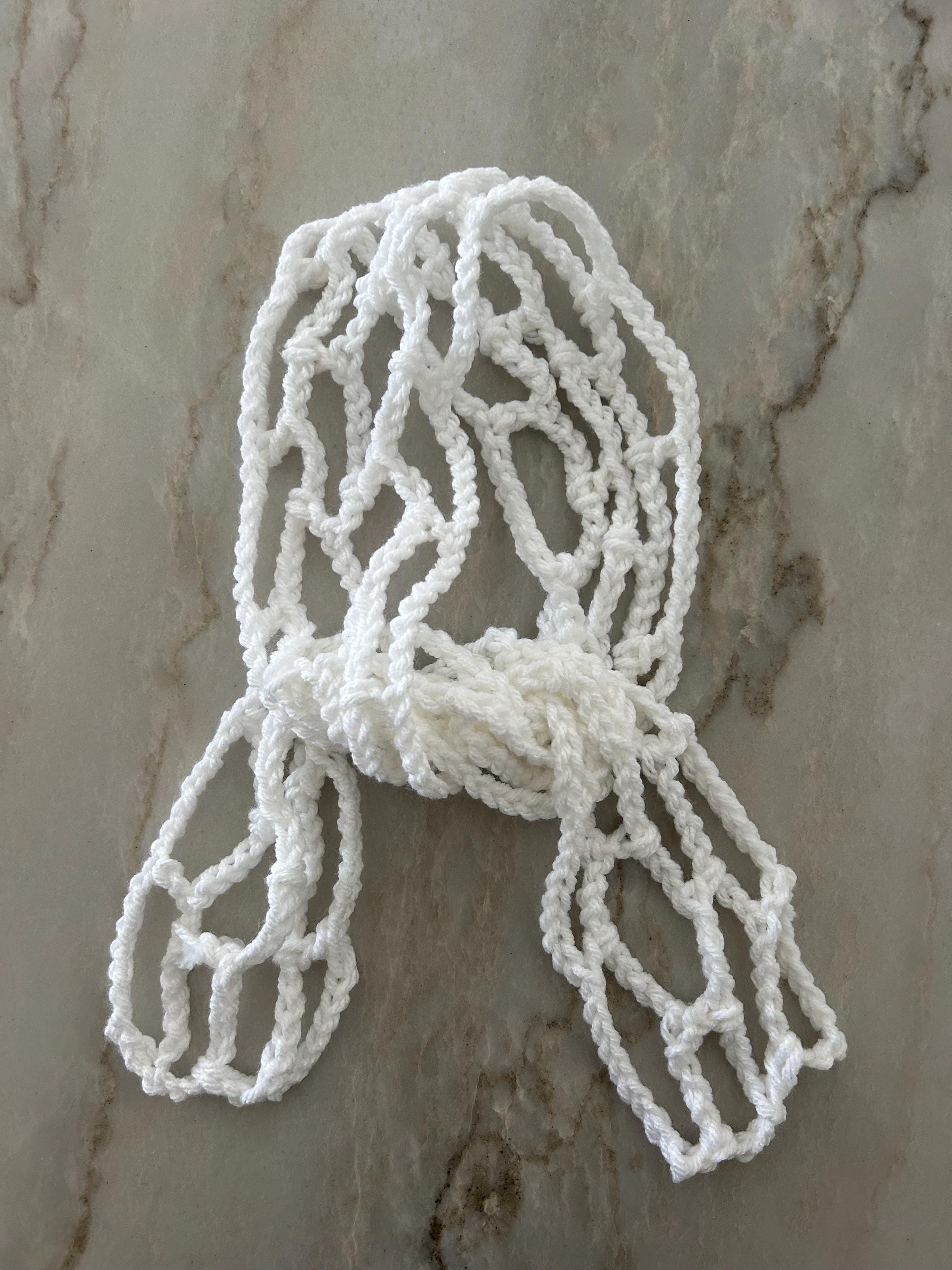Handmade Mesh Crochet Headband - Etsy