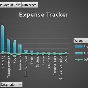 Monthly Budget Tracker | Monthly Budget Planner - Etsy