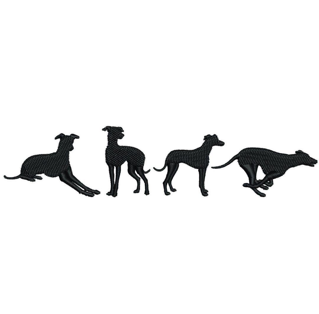 Greyhound Embroidery Design Pattern Pes Dst Exp Hus Jef Sew Vp3 Xxx ...