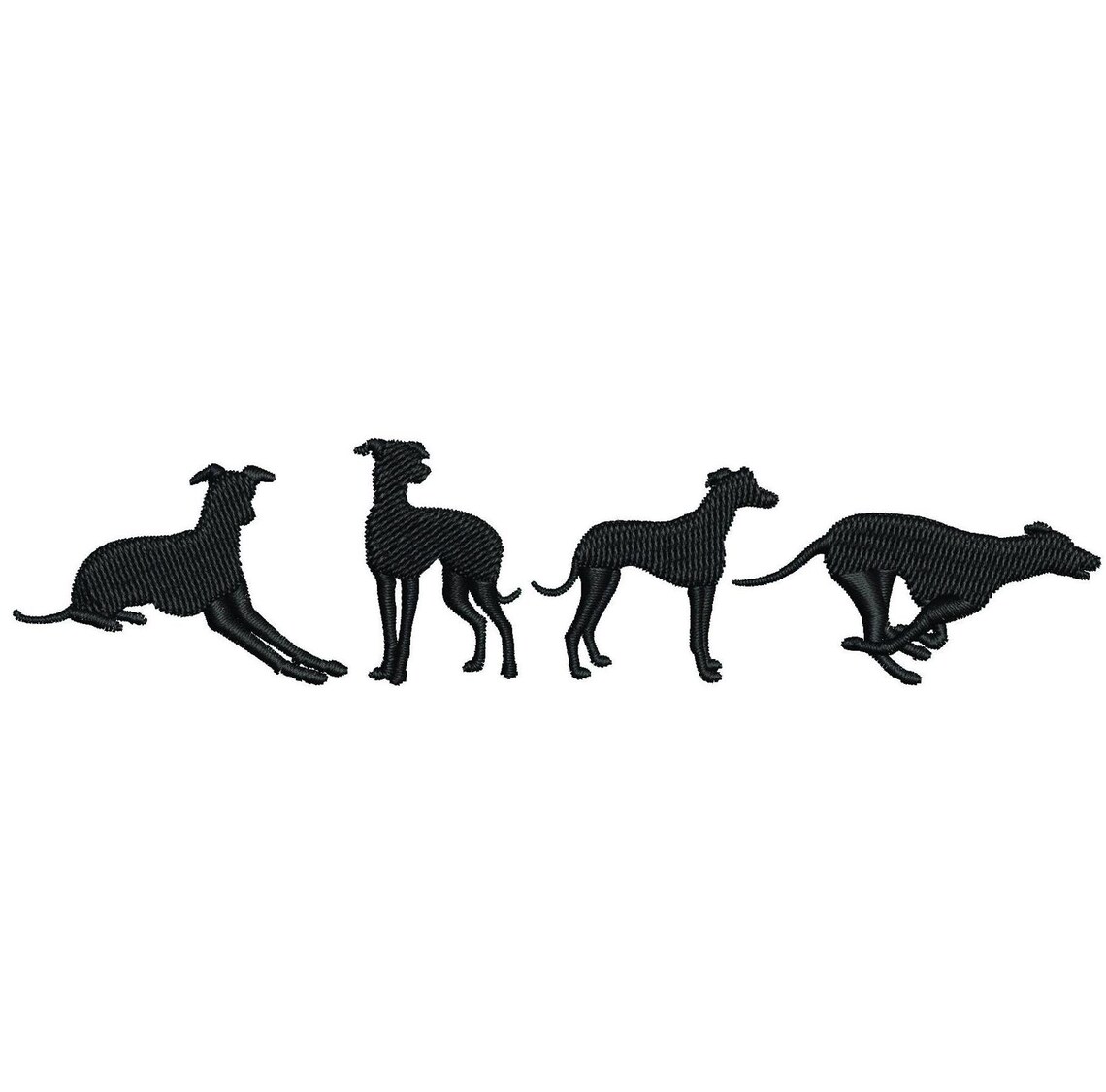 Greyhound Embroidery Design Pattern Pes Dst Exp Hus Jef Sew Vp3 Xxx ...