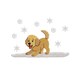 Goldendoodle Christmas Embroidery Pes Dst Exp Hus Jef Vp3 Holiday Dog ...