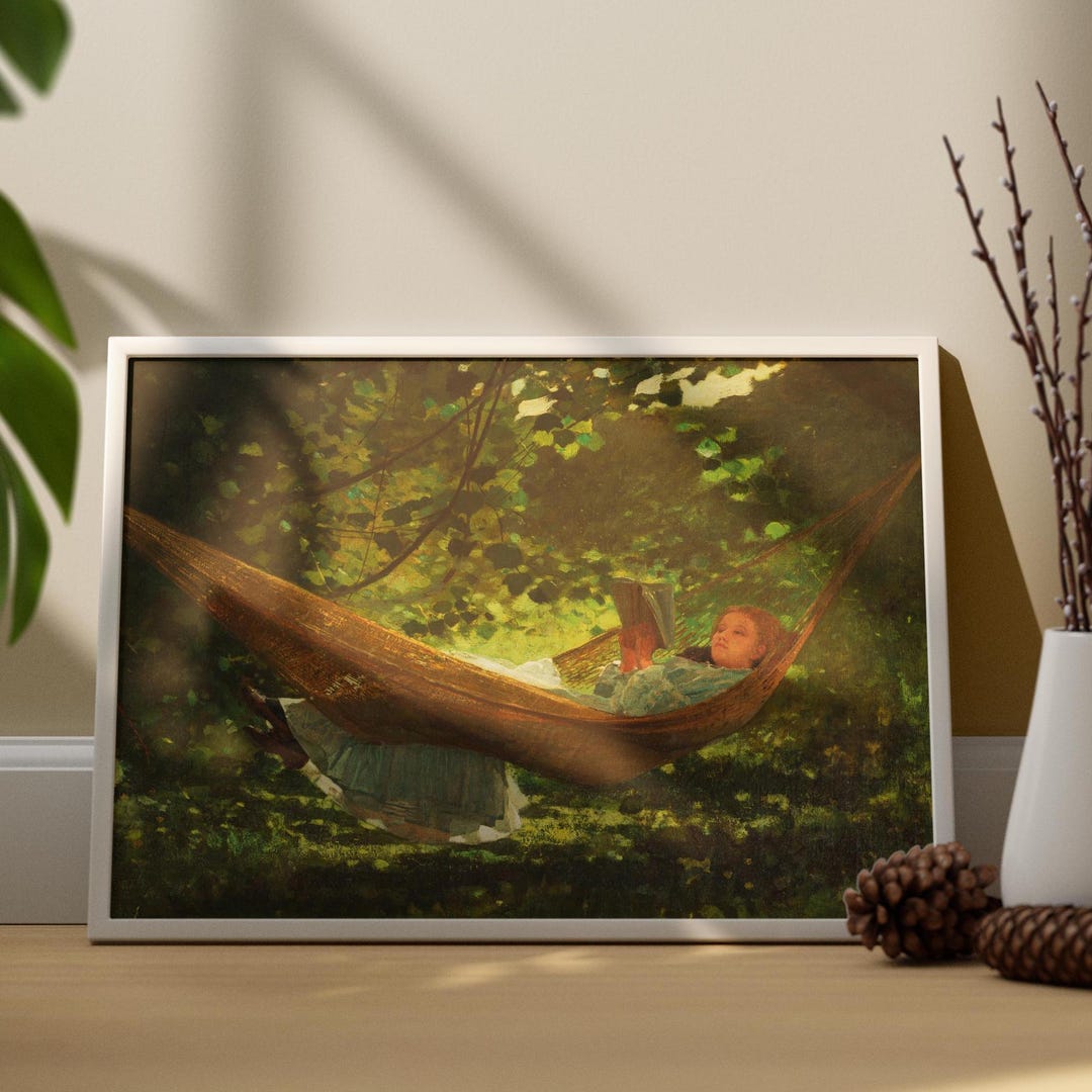 Winslow Homer Sunlight and Shadow Painting Poster, Digital Download ...