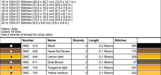 Sunflower Cross Stitch Pattern PDF Digital Embroidery Design Sunflower ...