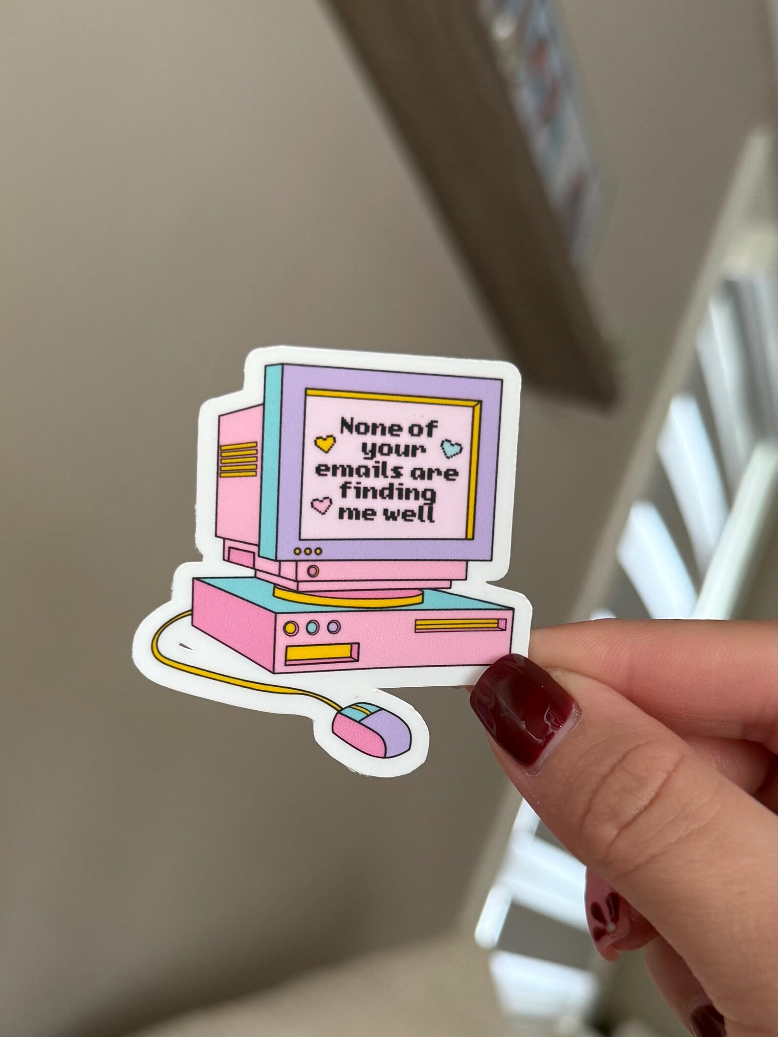 10 Funny Work Sticker Bundle, Sarcastic but Cute Office Humor Stickers ...