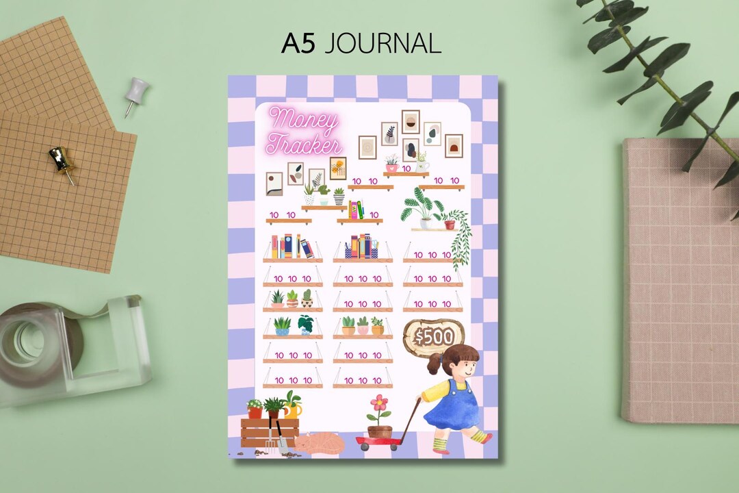 Money Tracker for a Garden Collection Planner - Etsy