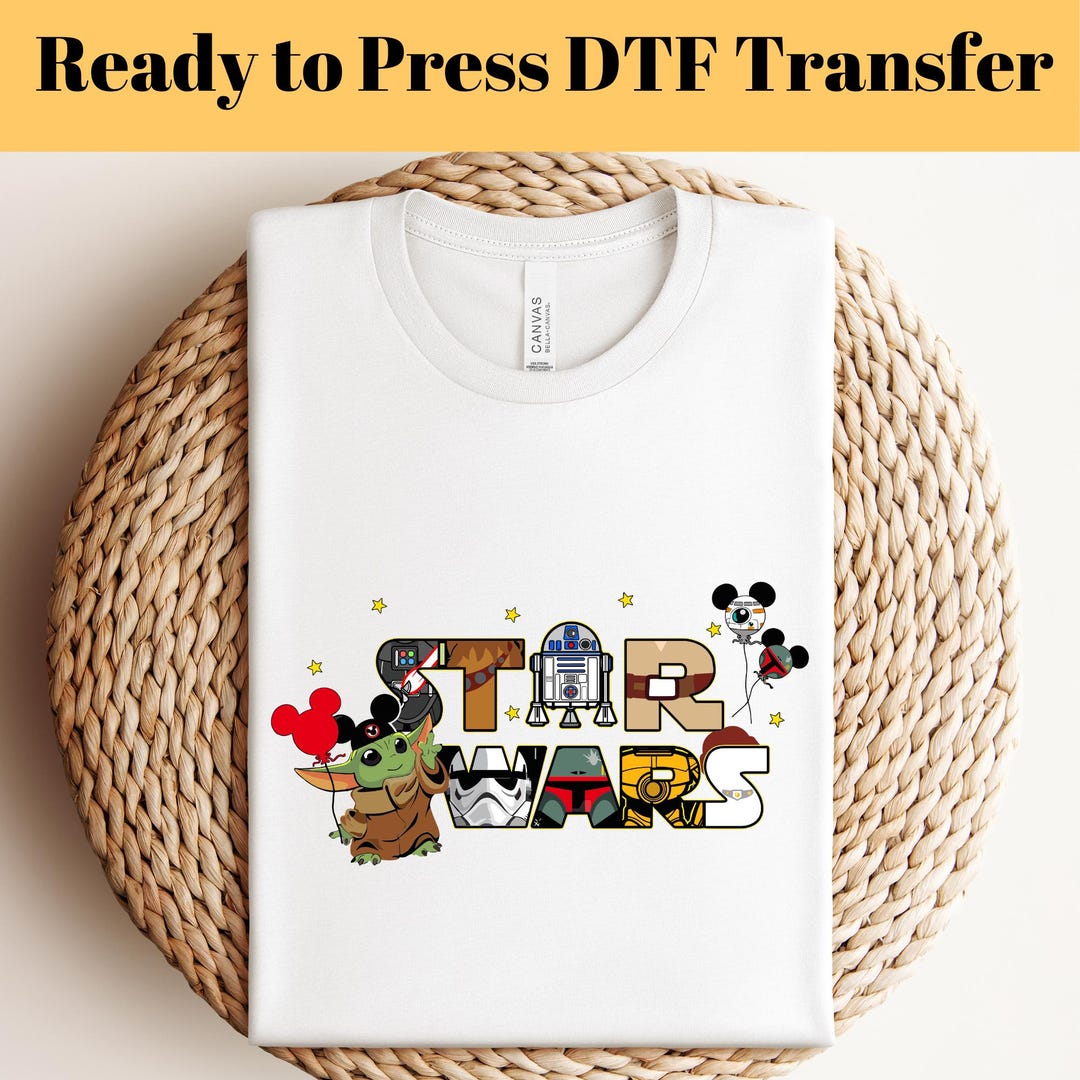 Star Wars DTF Transfer: Ready to Press, Galaxy's Edge Print - Etsy