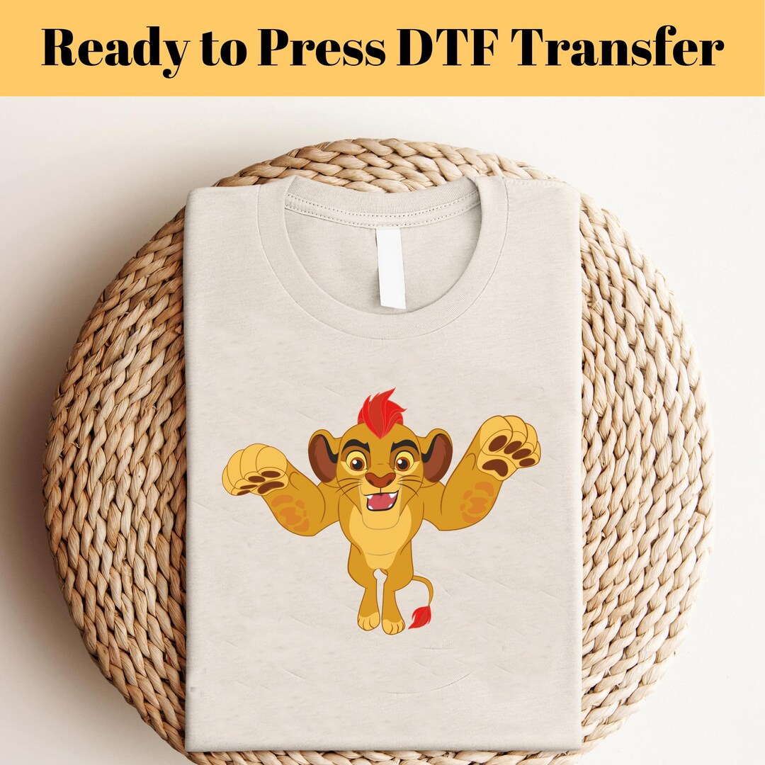 Lion King Simba and Timon DTF Transfer, Lion King Dtf,lion King ...