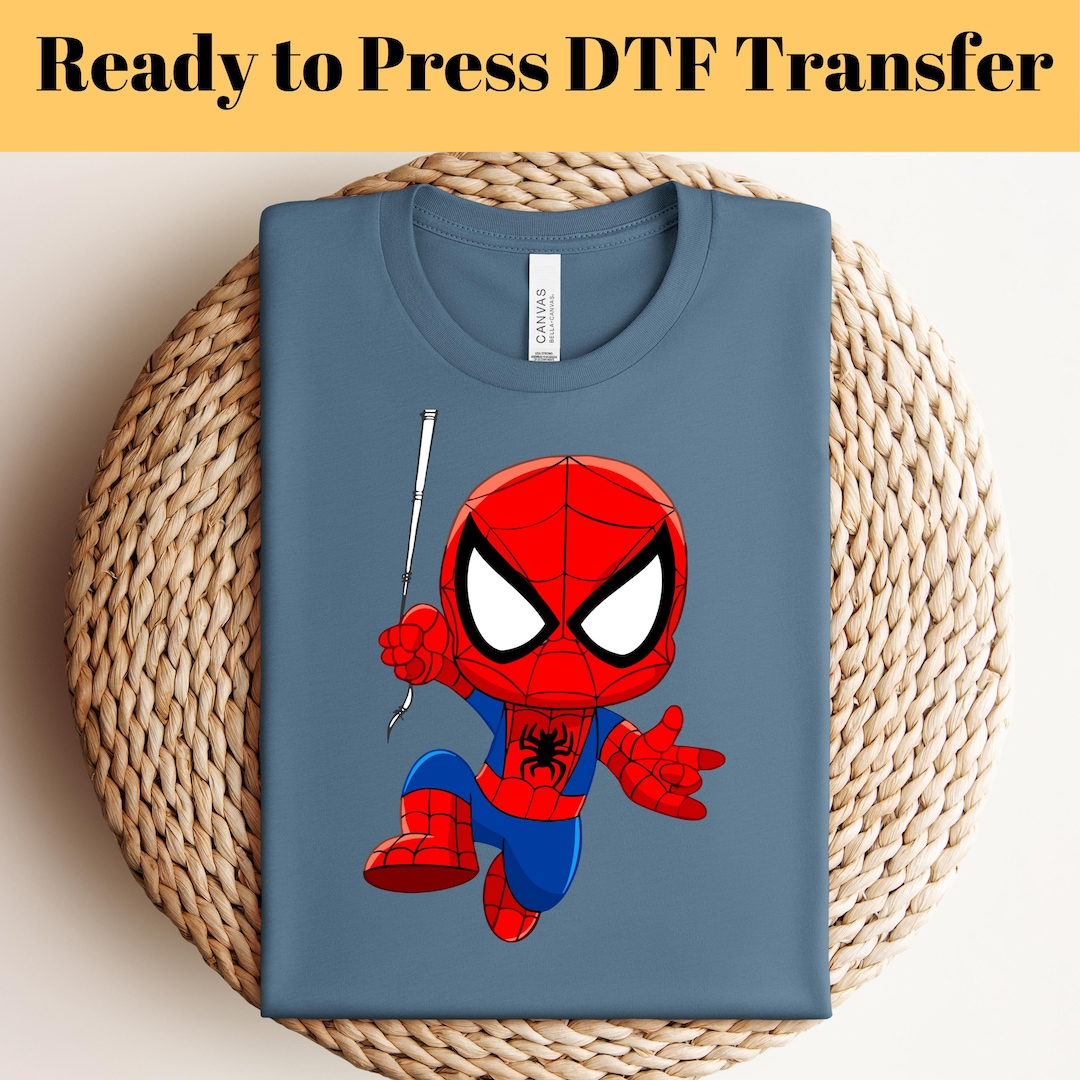 Spiderman DTF Transfer, Superhero Dtf, Spideyman DTF, Hero Transfer ...