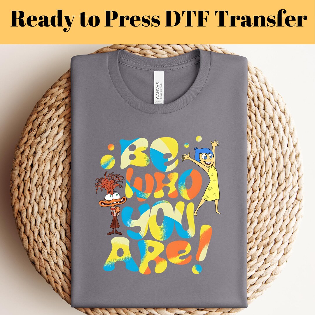 Inside Out 2 Characters DTF Transfers, Inside Out Emotions DTF Print ...