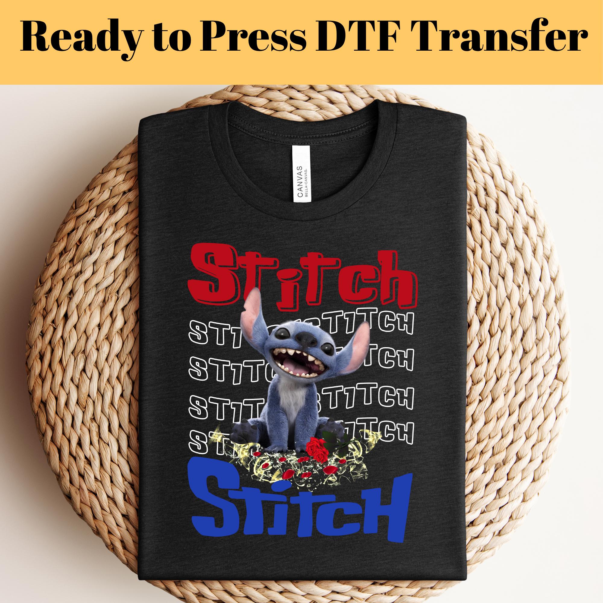 Disney Stitch & Lilo DTF Transfer, Disney Trip DTF, Stitch Ohana Ready ...