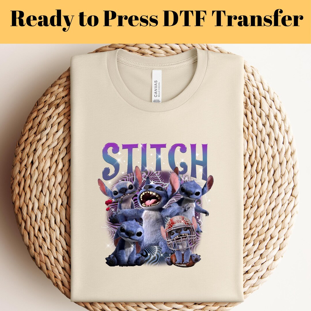 Disney Stitch DTF, Disney Lilo and Stitch DTF, Lilo & Stitch Movie 2025 ...