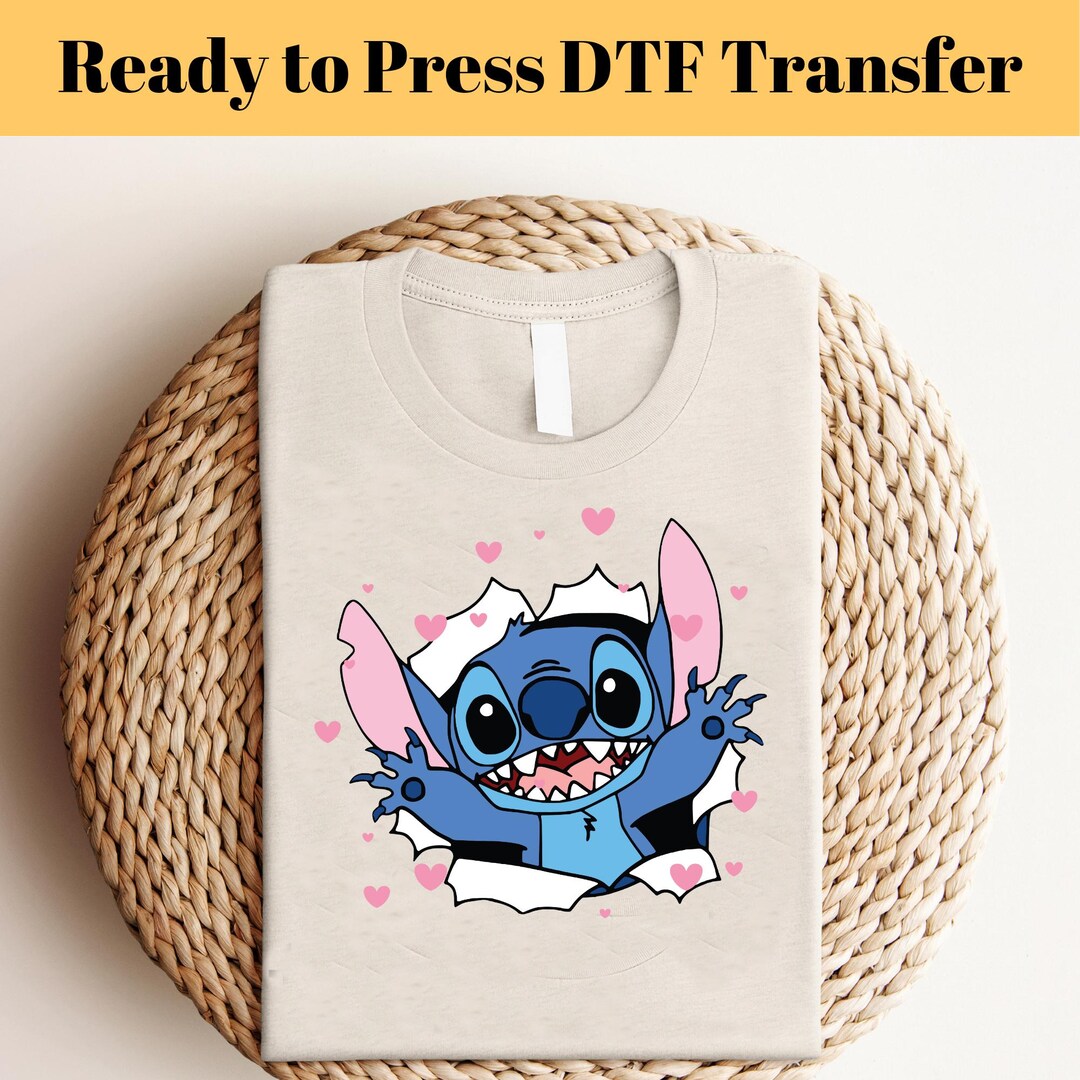Stitch Vacation, Animal Vacation, Disney Heat Transfer, Ready to Press ...