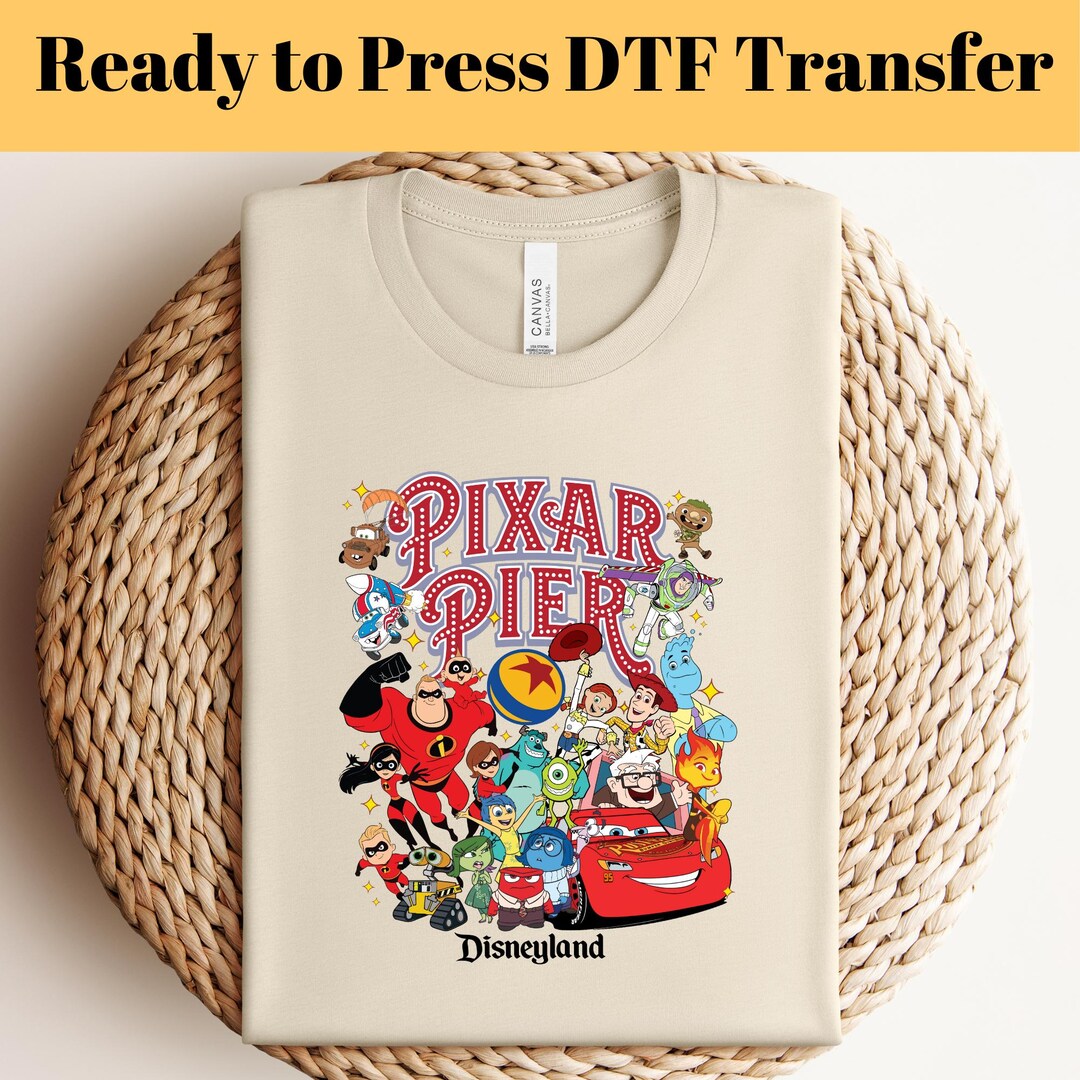 Minnie Mouse DTF, Mickey Mouse Heat Transfer, Disneyworld DTF Transfer ...