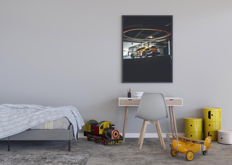 Dewalt No. 20 NASCAR Racing Car Photo, Sleek Poster for Racing ...