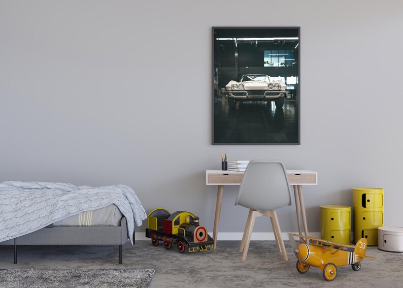 Corvette C2 Stingray Poster, Classic Car Photography, Vintage Corvette ...
