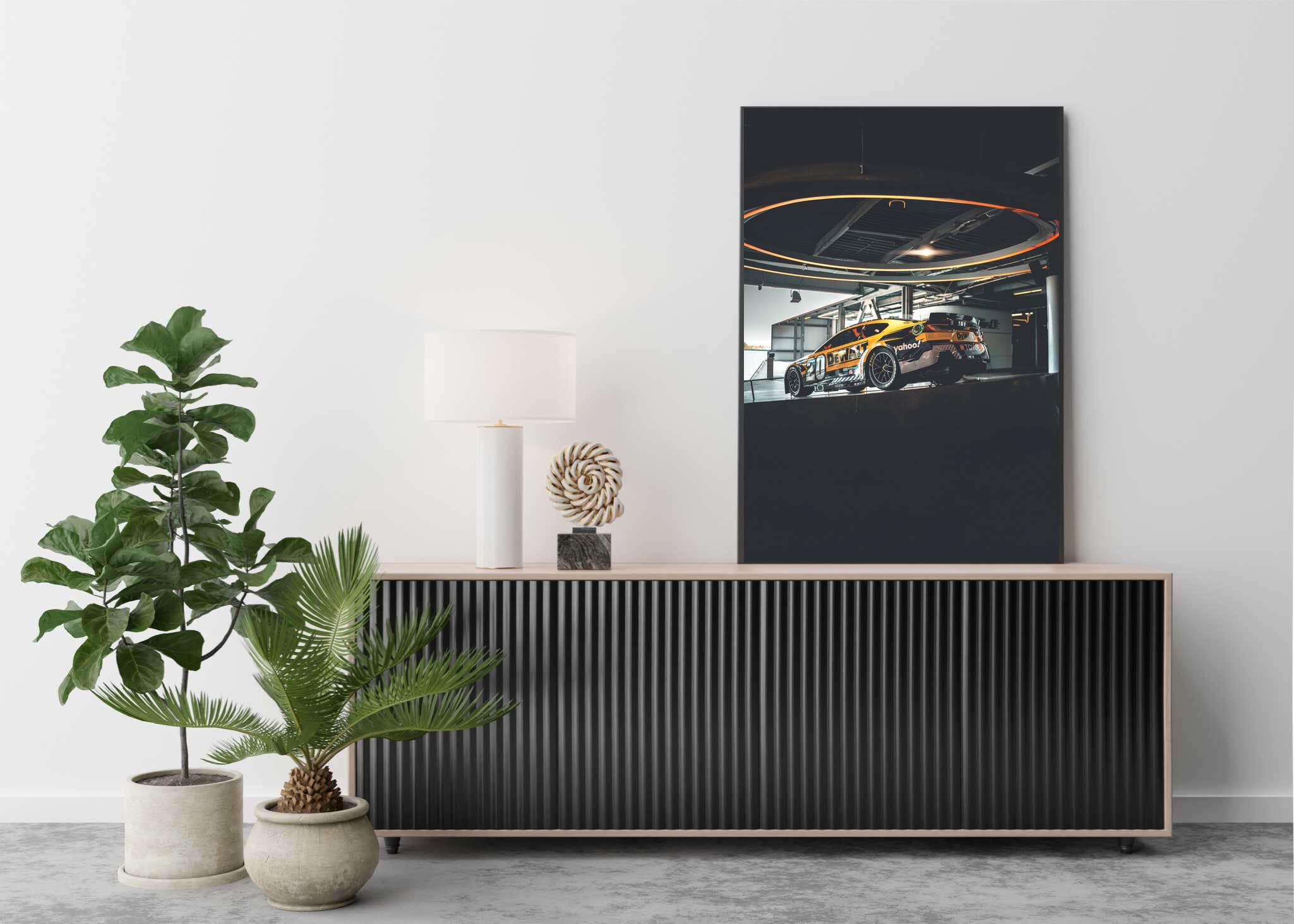 Dewalt No. 20 NASCAR Racing Car Photo, Sleek Poster for Racing ...