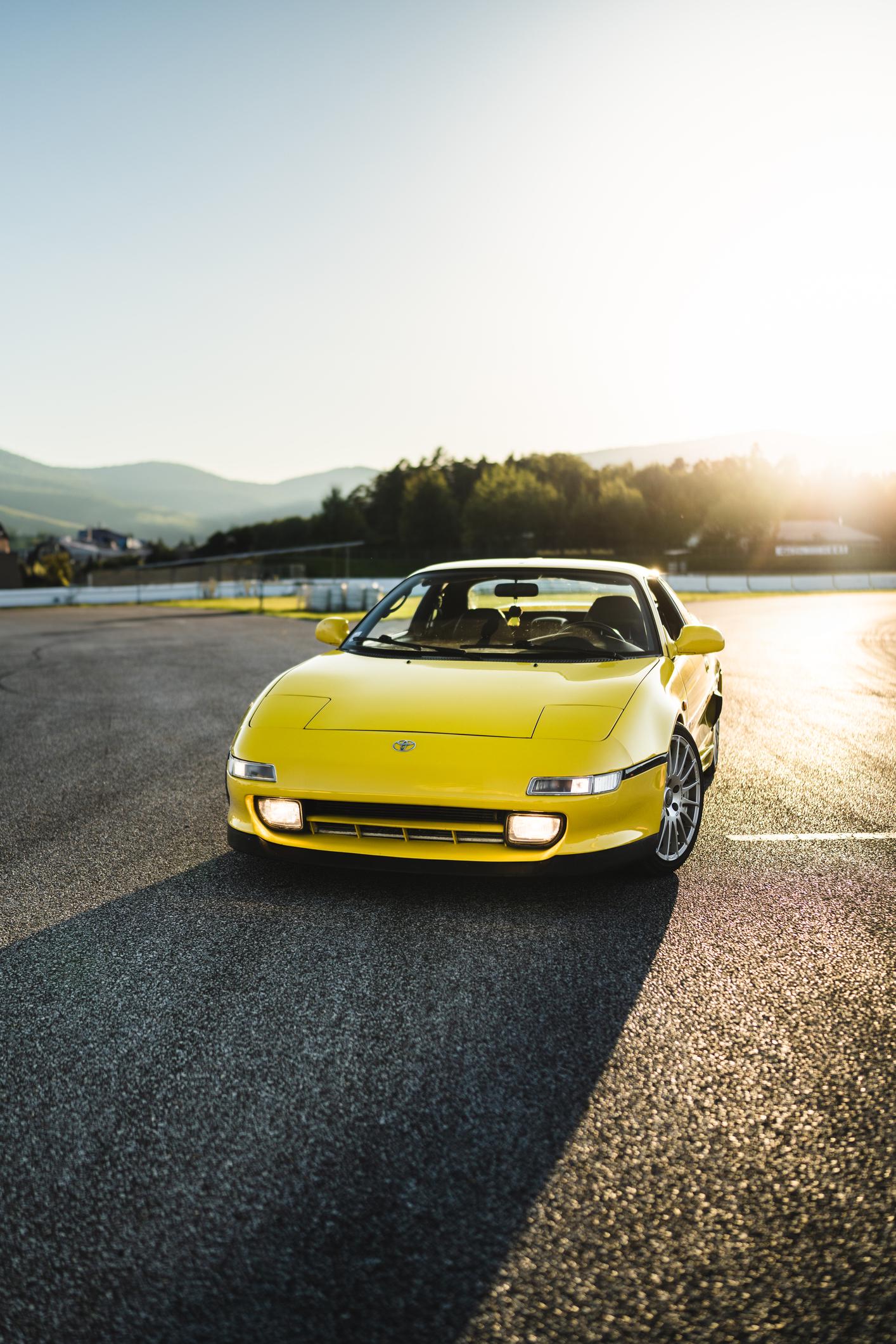 Toyota MR2 Poster, Classic Japanese Sports Car Print, Vintage MR2 ...