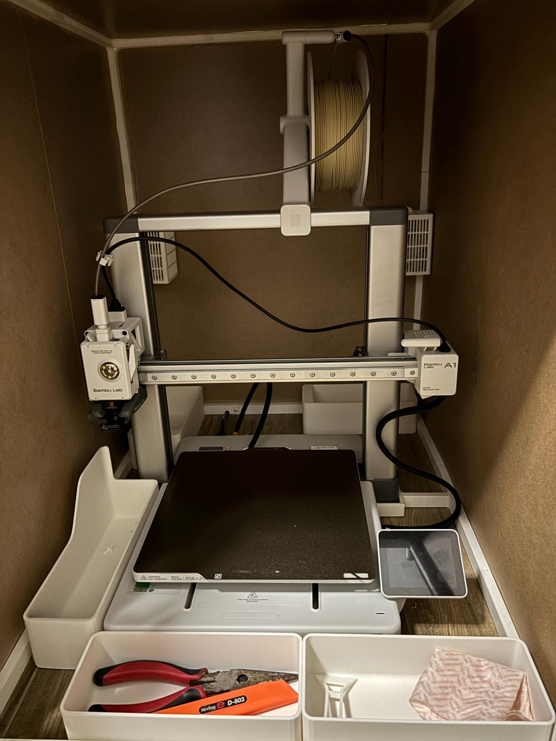 Bambu Lab A1 Poop Chute, Desiccant Box and Tools Box – Compatible With ...