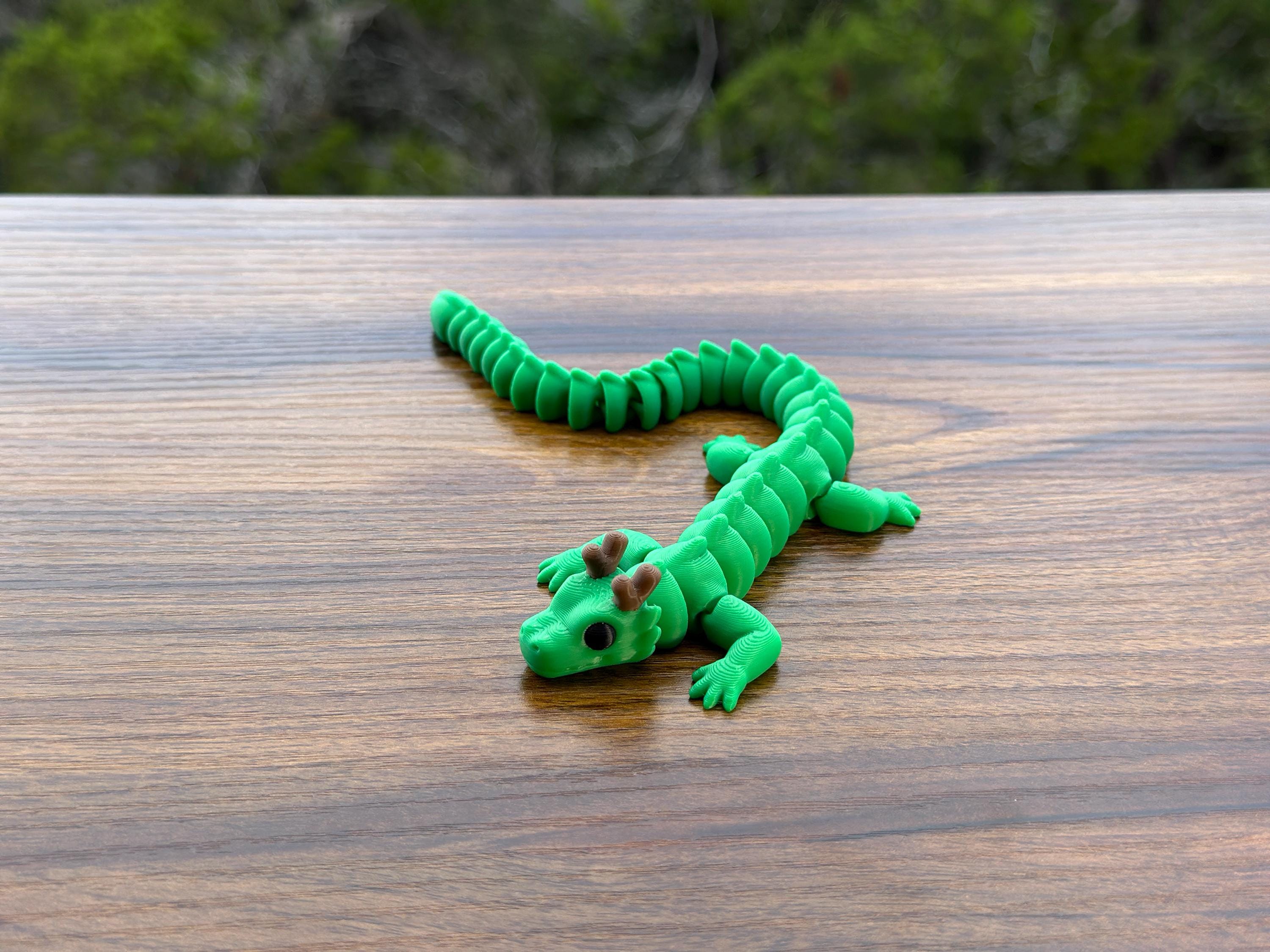 Articulated Dragon | Cute Dragon Toy | 3D Printed and Articulated ...