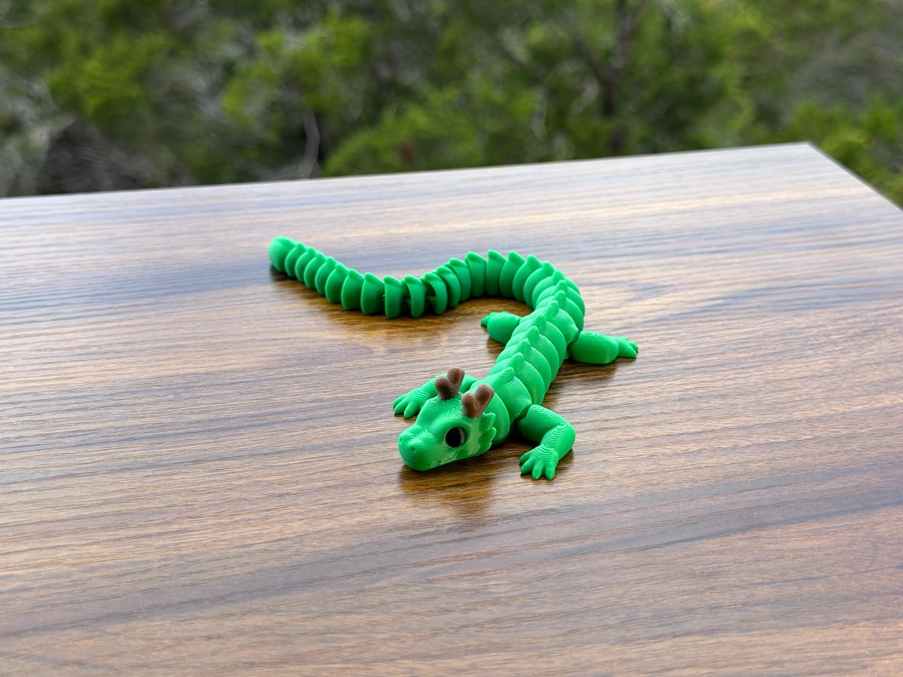 Articulated Dragon | Cute Dragon Toy | 3D Printed and Articulated ...