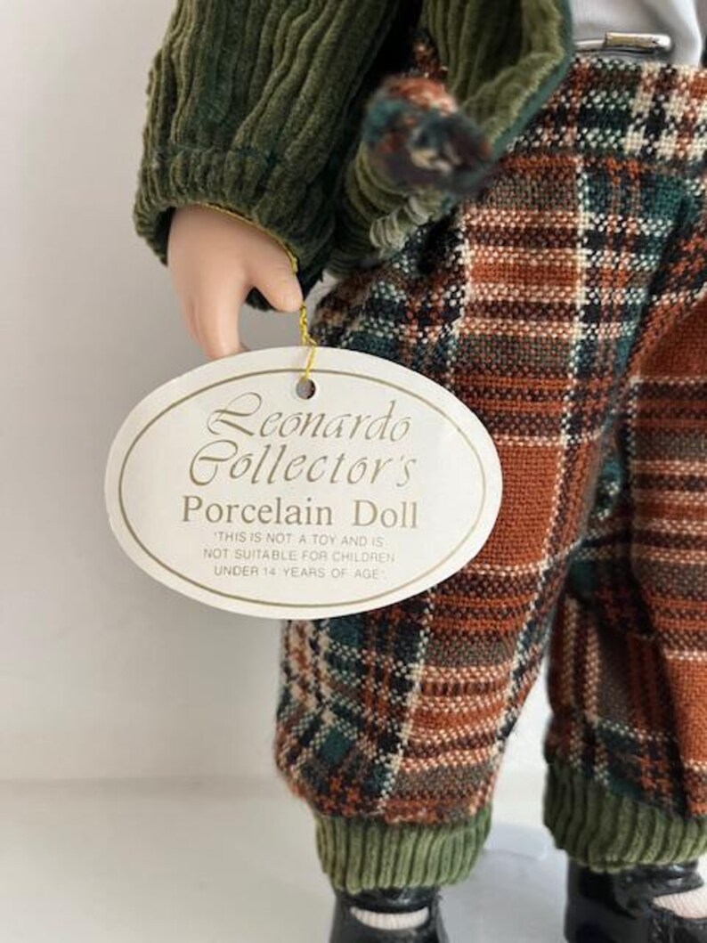 The Leonardo Collection Porcelain Doll "oliver" (33 Cm), Vintage ...