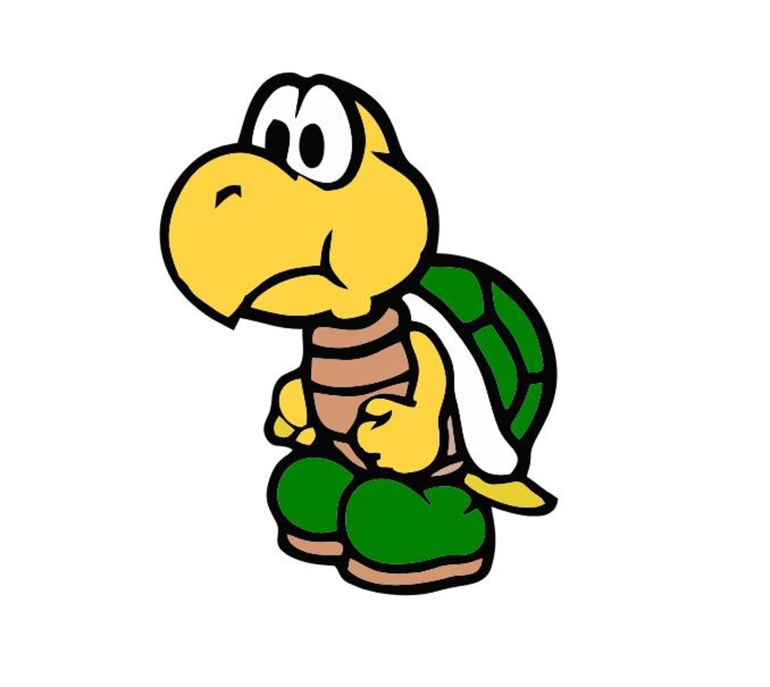 SVG Koopa Mario Bros Troops - Etsy