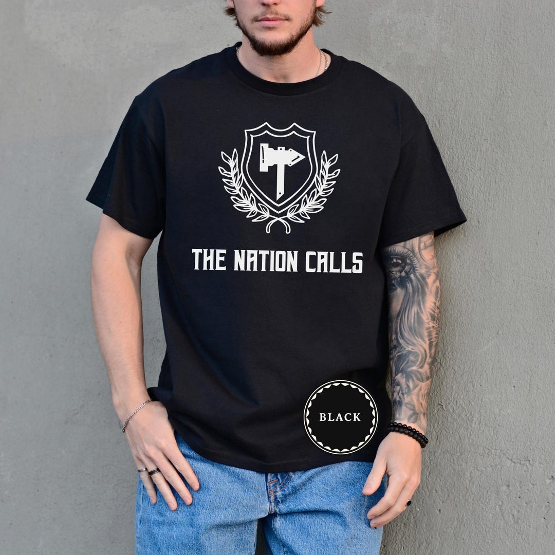 The Nation Calls T-shirt - Etsy