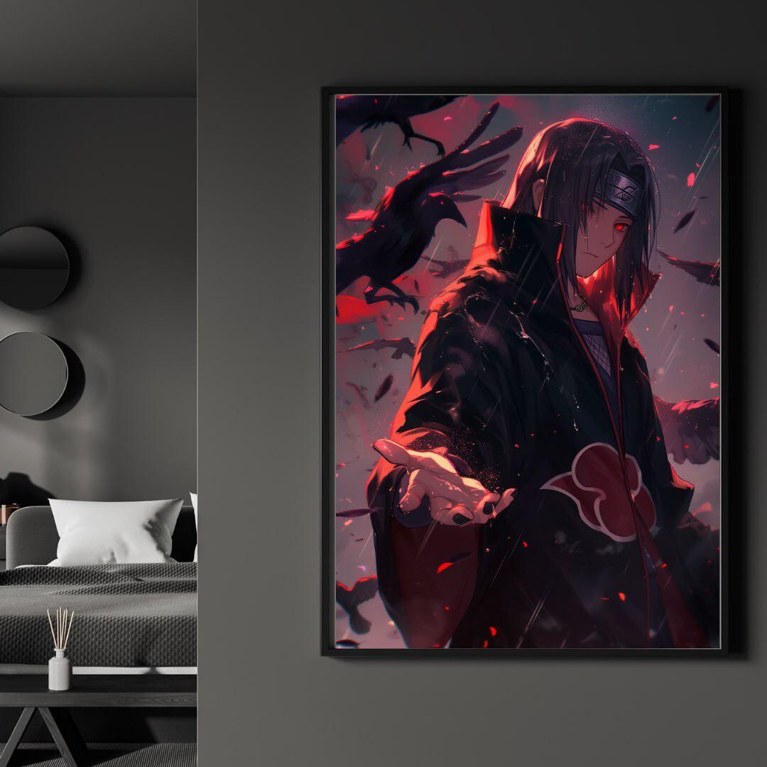 Itachi One Piece Anime Character Wall Art, One Piece Print Table, Print ...